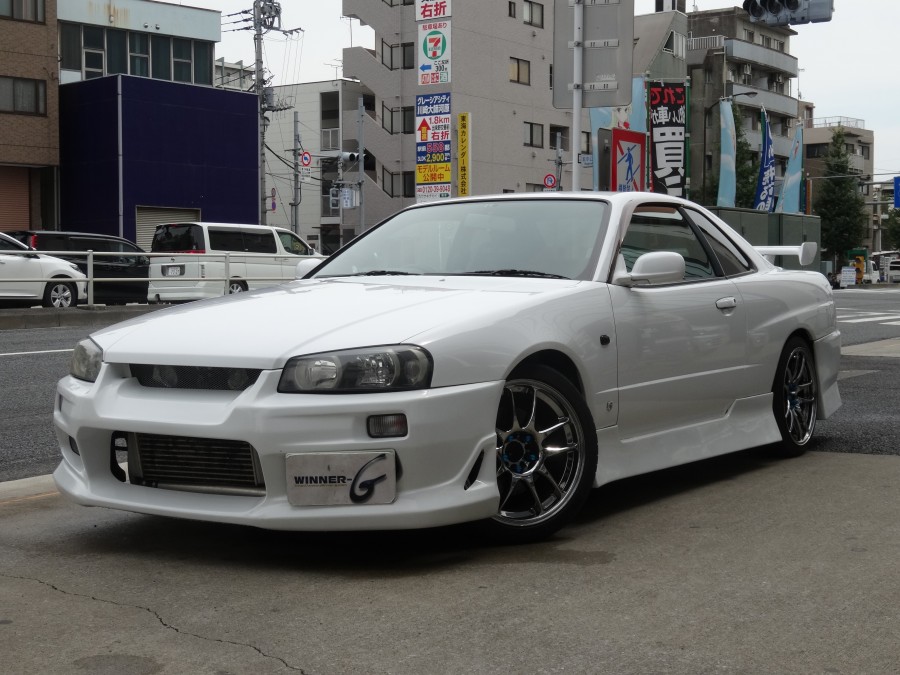 入庫情報☆H12 スカイライン クーペ 2D ER34☆ 改造車 買取 査定 | ドリ車・改造車のファクトリーウイン